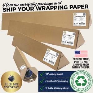 Building Blocks Wrapping Paper, Blocks Gift Wrap, Gift Wrap for Kids ...