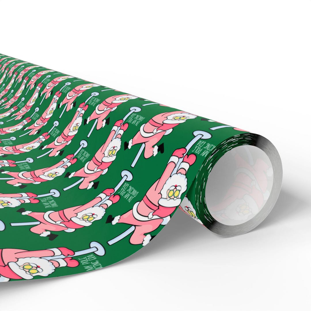 Stripper Santa, Ghetto Santa, Rude Santa, Santa Wrapping Paper ...