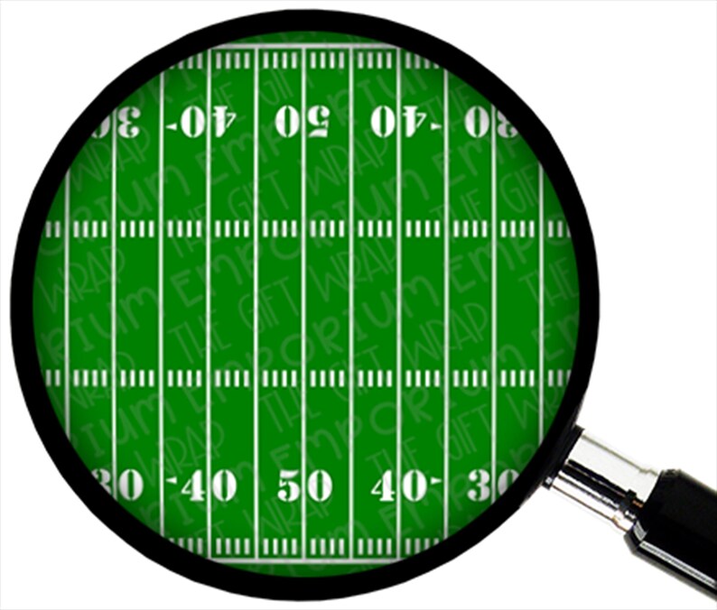 Football Field Wrapping Paper, Yard Lines Gift Wrap, 100 Yards ...