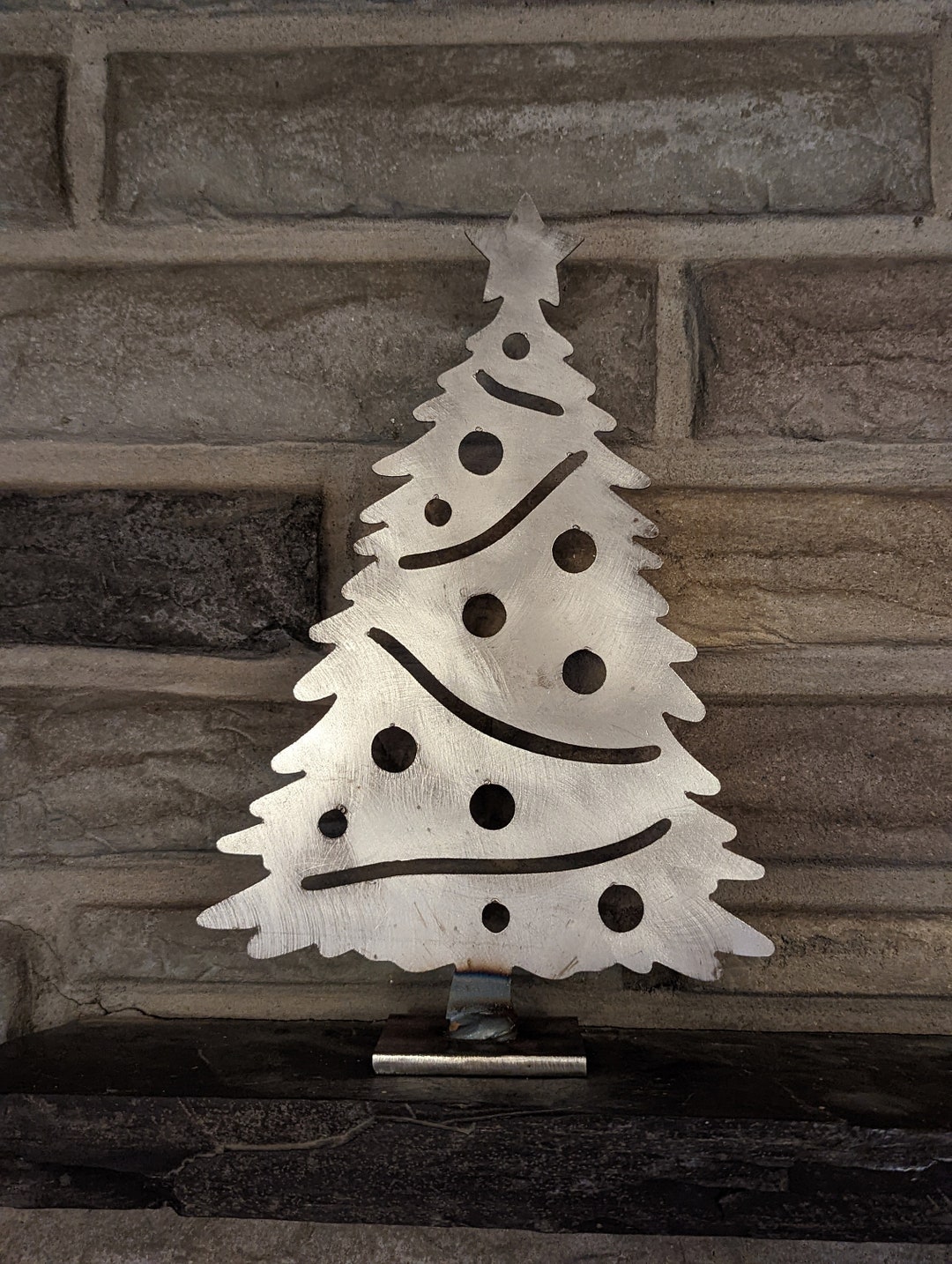 O Christmas Tree, Steel Tree, Raw Metal, Christmas Gift - Etsy