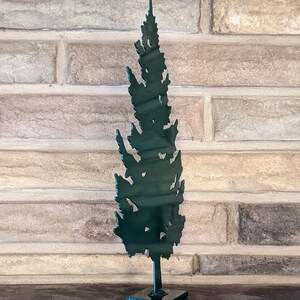 Table Top Steel Trees Metal Trees Christmas Trees Winter - Etsy