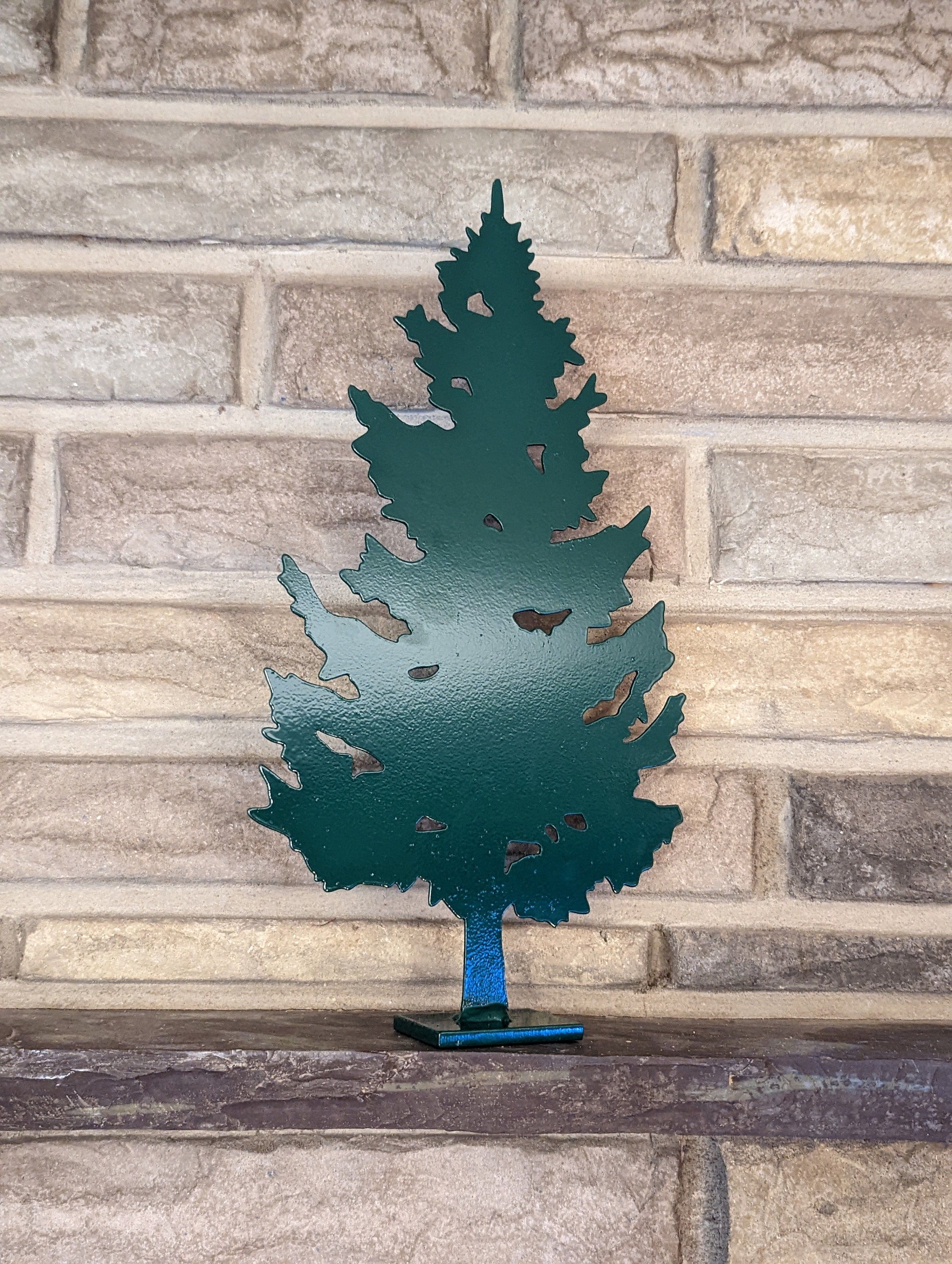 Table Top Steel Trees, Metal Trees, Christmas Trees, Winter Decor, Raw ...