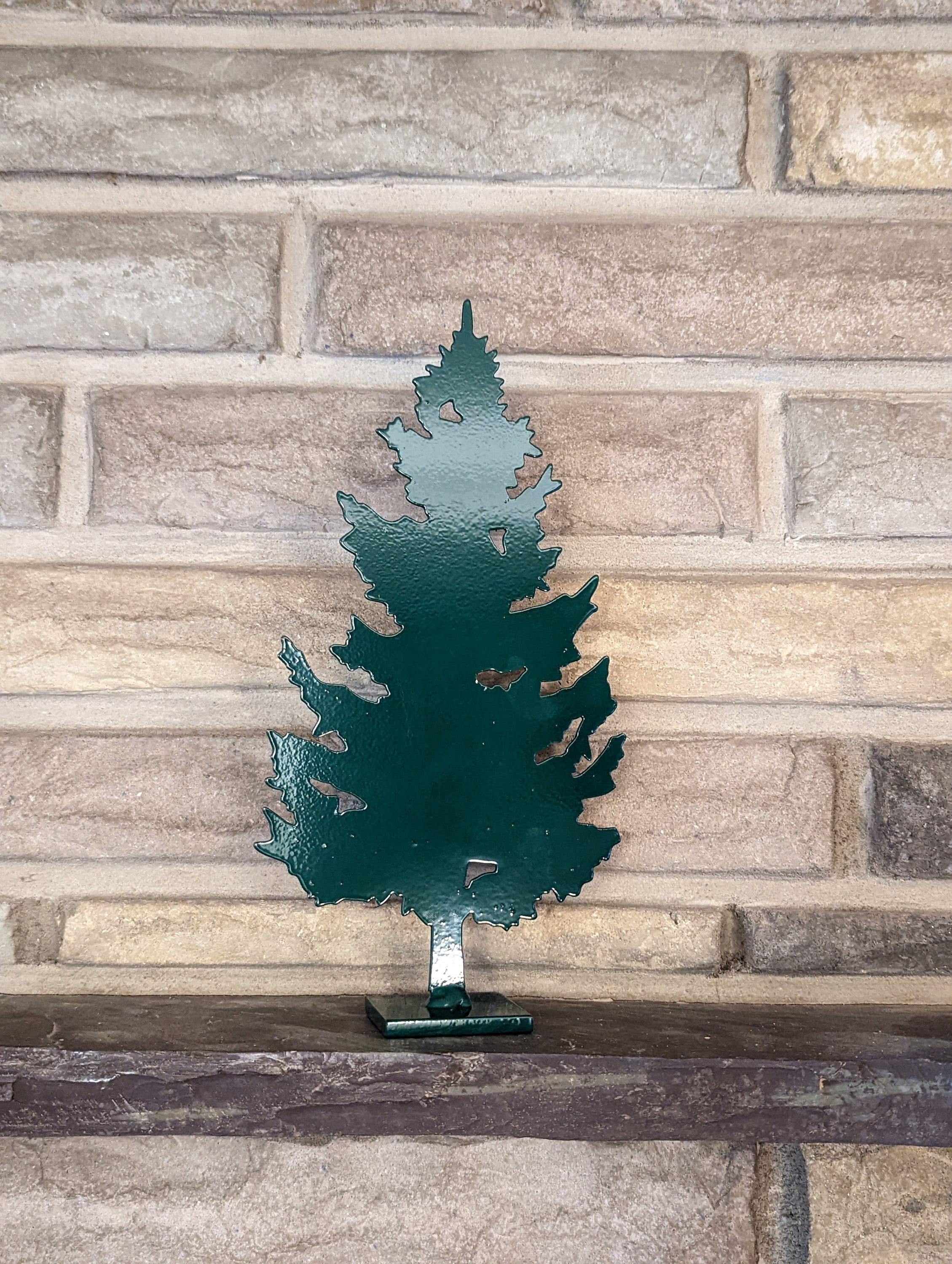 Table Top Steel Trees, Metal Trees, Christmas Trees, Winter Decor, Raw ...