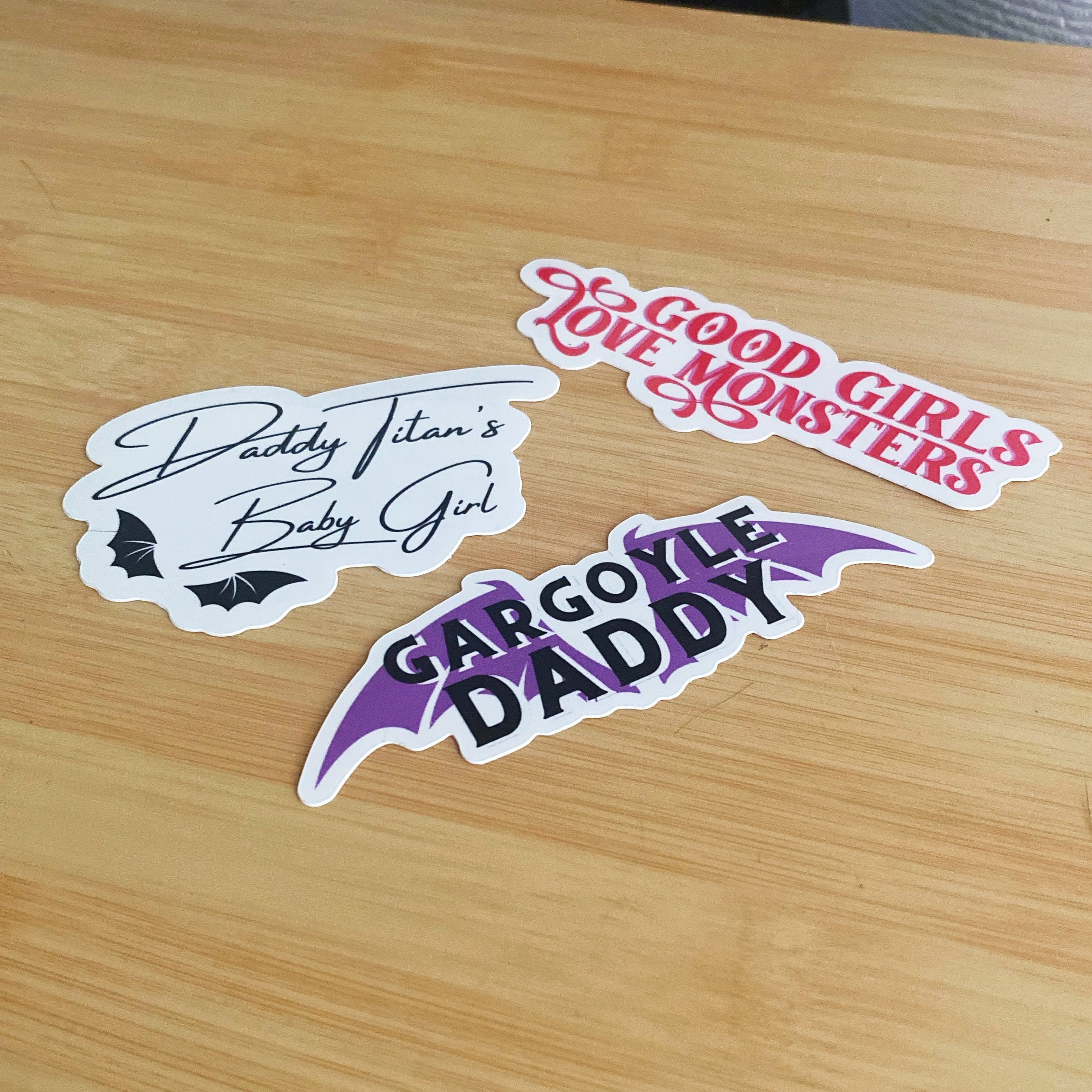 Gargoyle Daddy Sticker Pack - Etsy