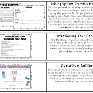 Preschool Gym Dramatic Play Bundle: Pretend PE Center Props - Etsy