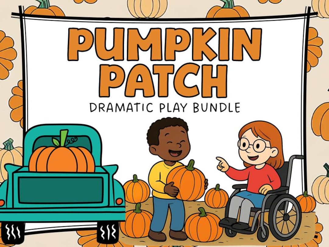 Pumpkin Patch Dramatic Play Center: Print-and-play Fall Play Kit for ...