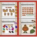 Fall Busy Book for Preschool/kindergarten | Tracing, Matching + Turkey ...