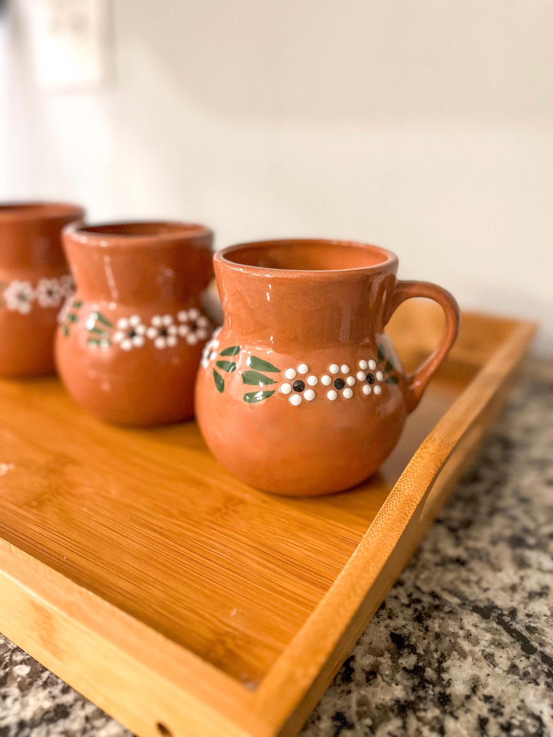 16 Oz Clay Mug Jarro De Barro Cafetero Mexican Clay Mug Rustic Kitchen ...