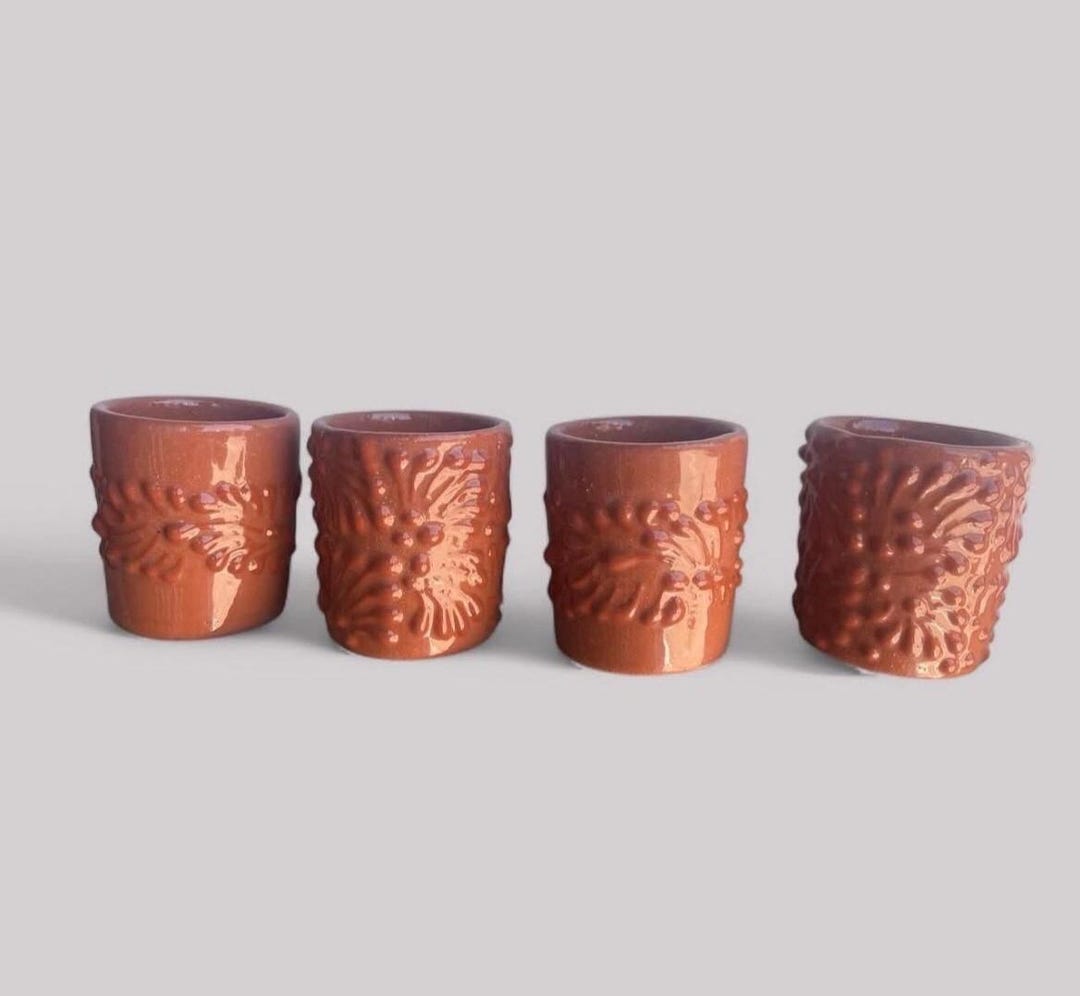 Mezcal Shot Glass Mexican Wedding Favors Made in Mexico Artisan Barware ...