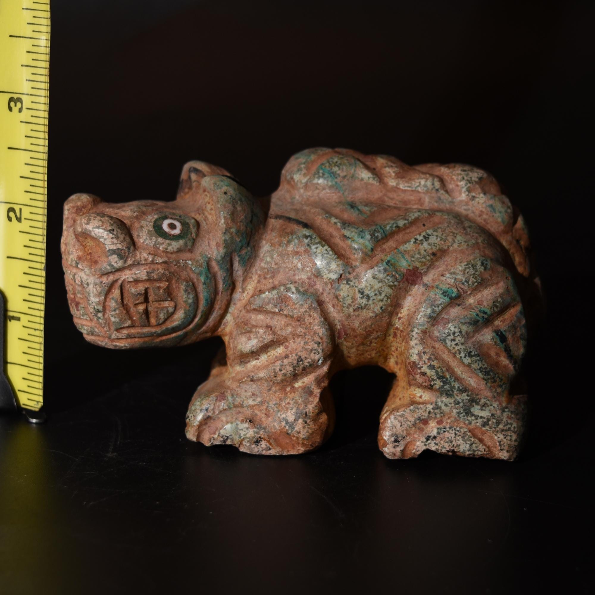 Peruvian Power Animal Stone Carving Jaguar Hand Carved Sacred Valley ...