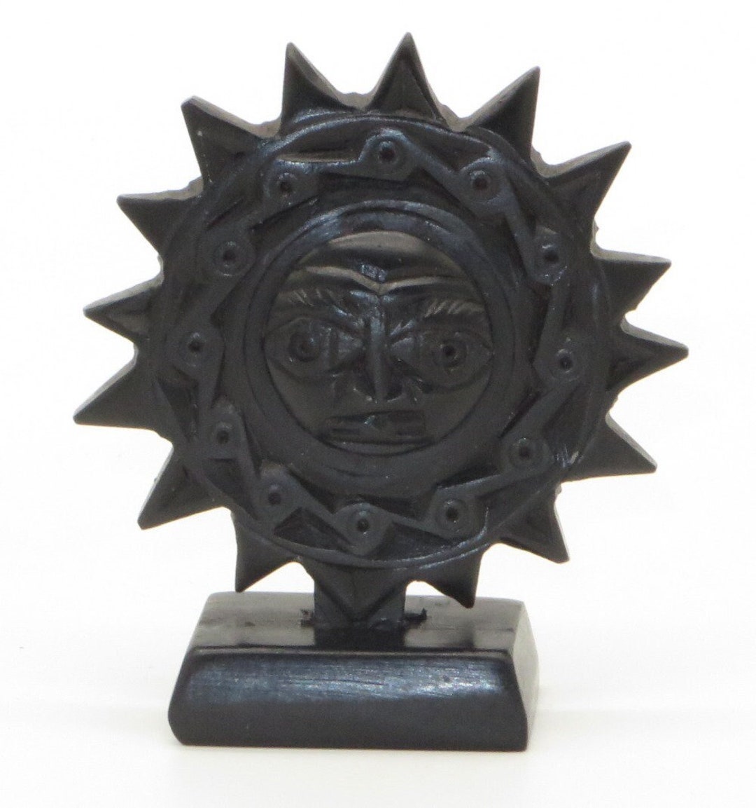 Carved Stone Sun Hand Crafted Sacred Valley Peru - Etsy