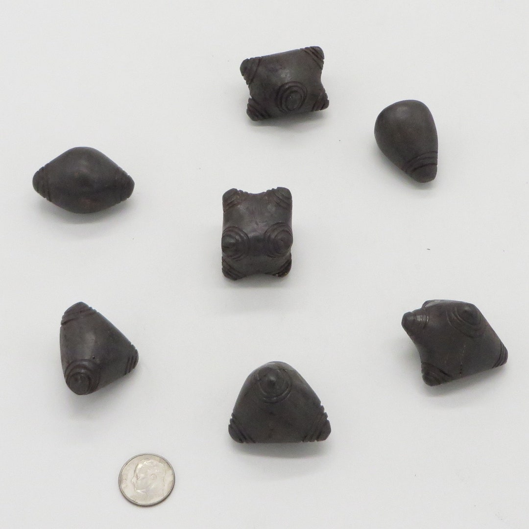 Peruvian Chumpi Khuya Apu Stones Set of 7 Jiwaya Meteorite Stone Hand ...