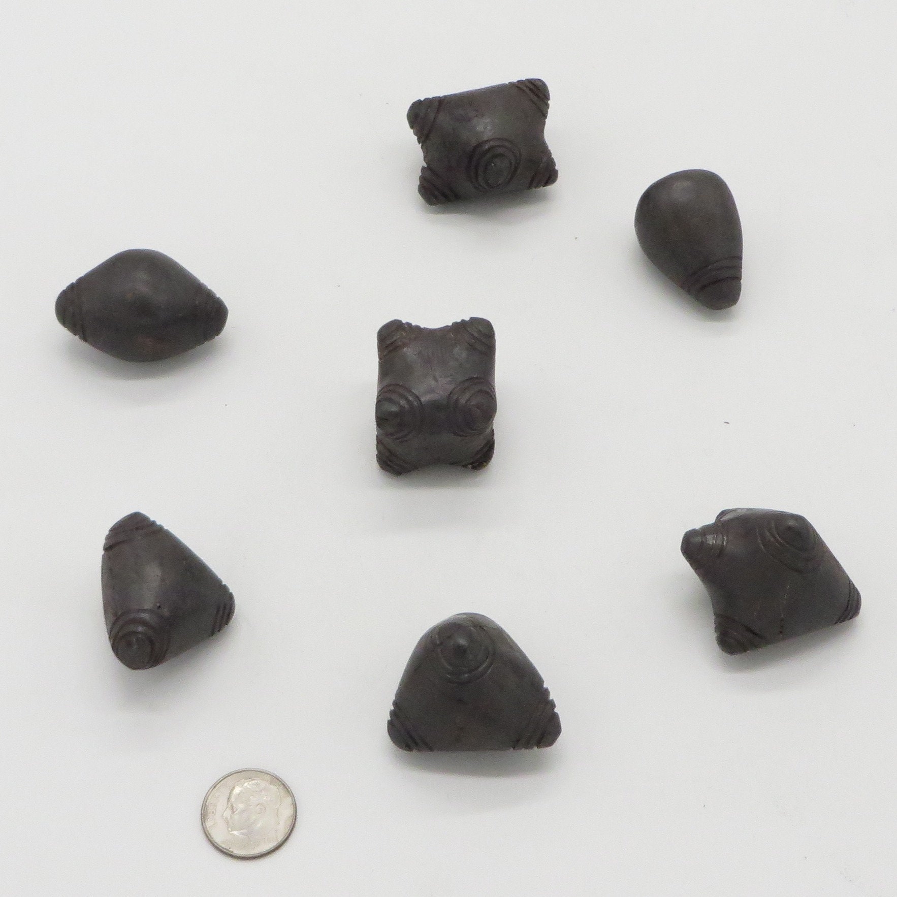 Peruvian Chumpi Khuya Apu Stones Set of 7 Jiwaya Meteorite - Etsy