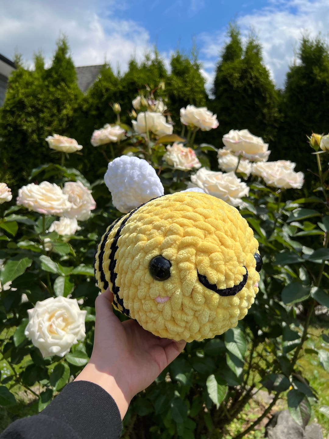 Crochet Chunky Bee Amigurumi - Etsy