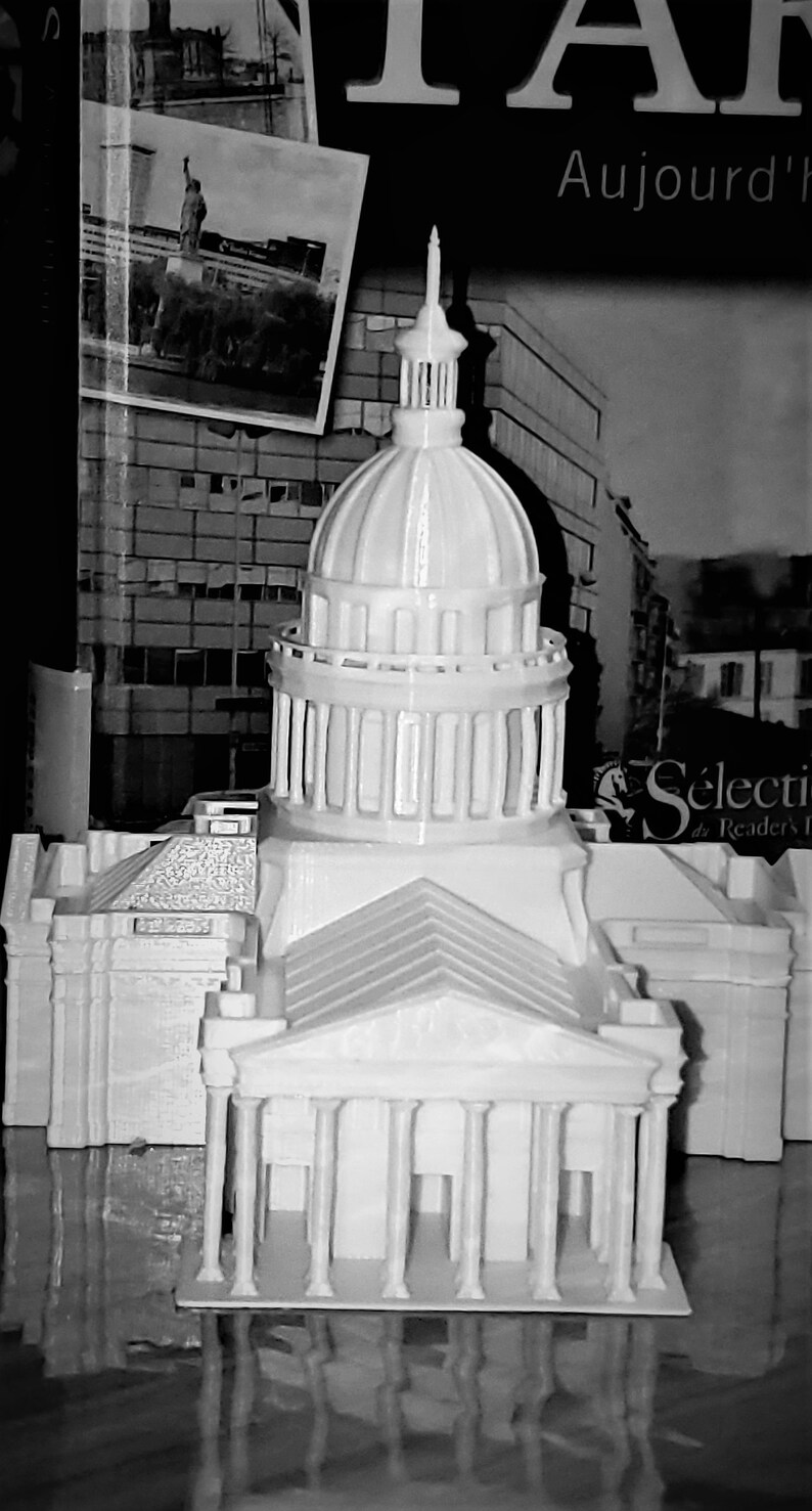 3D Printed Pantheon Paris Replica: Neoclassical Architecture - Etsy Canada
