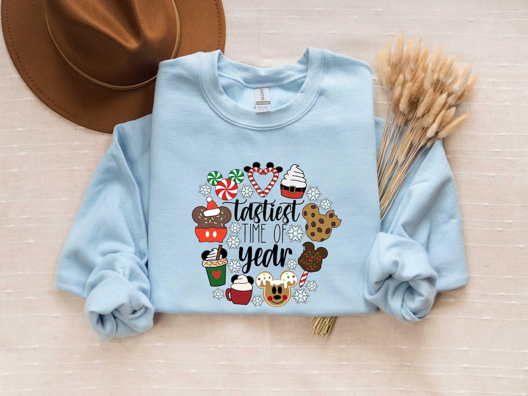 Disney Snacks Sweatshirt, Disney Sweatshirt, Gingerbread Shirt ...
