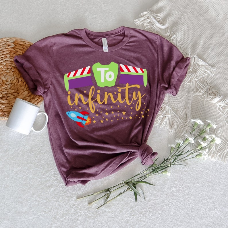 To Infinity and Beyond Couple Matching Shirts,toy Story Pixar Disney ...