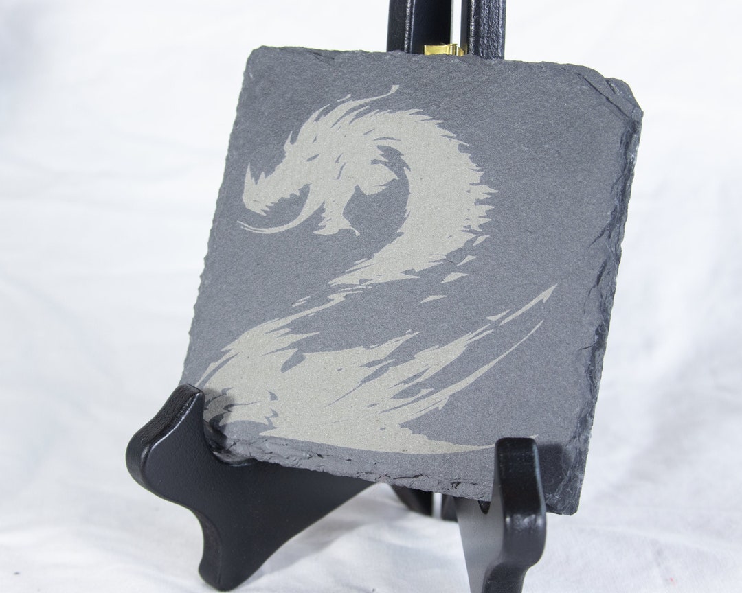 Guild Wars Coasters -dragon Logo - Guild Wars 2 MMO Coaster Set - Video ...