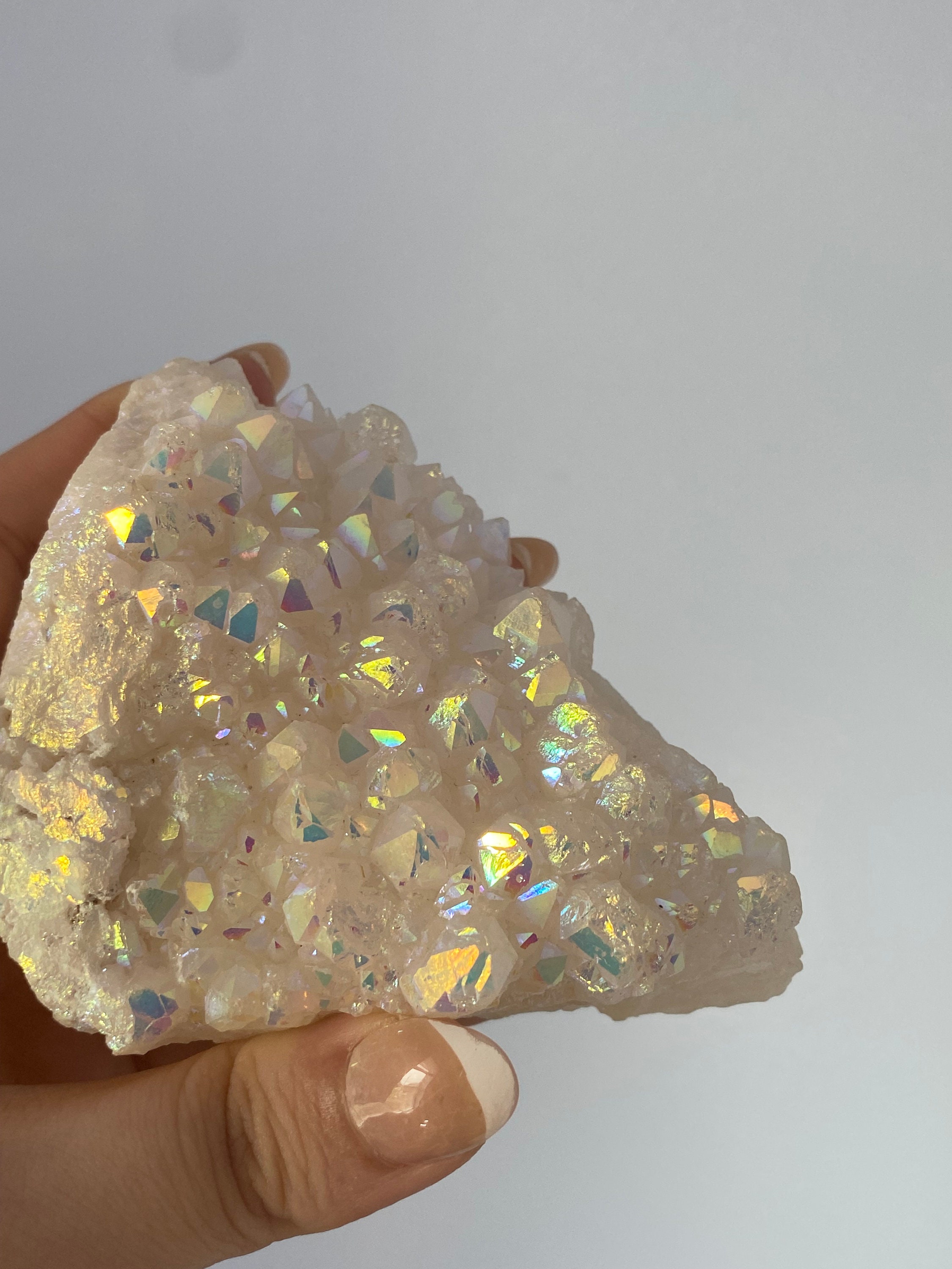 Unique Quartzite in Matrix Angel Aura Cluster - Etsy