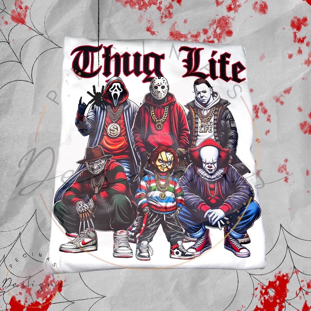 Thug Life Halloween Edition | Michael Myers | Chucky | Scream | IT ...