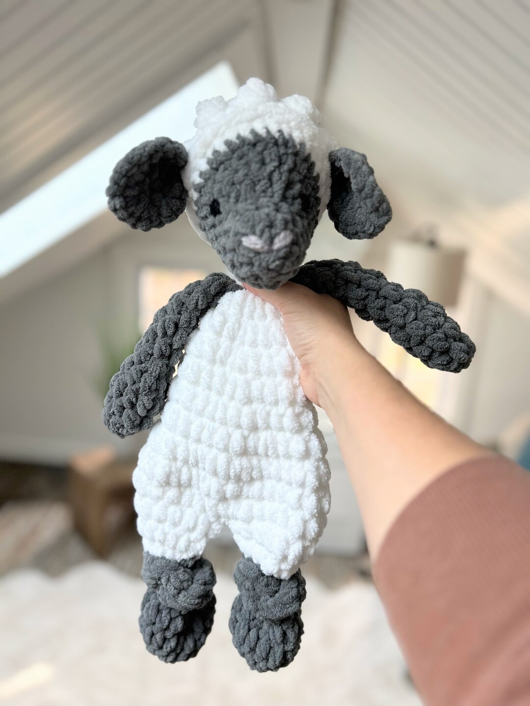 Lamb Stuffie for Baby Toddler Baby Shower Gift First Birthday Gift Lamb ...