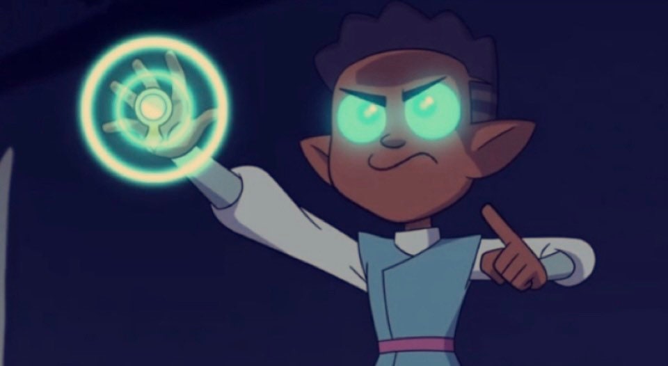 The Owl House Gus's Magic Mirror/ Magic Amplifier Necklace - Etsy UK