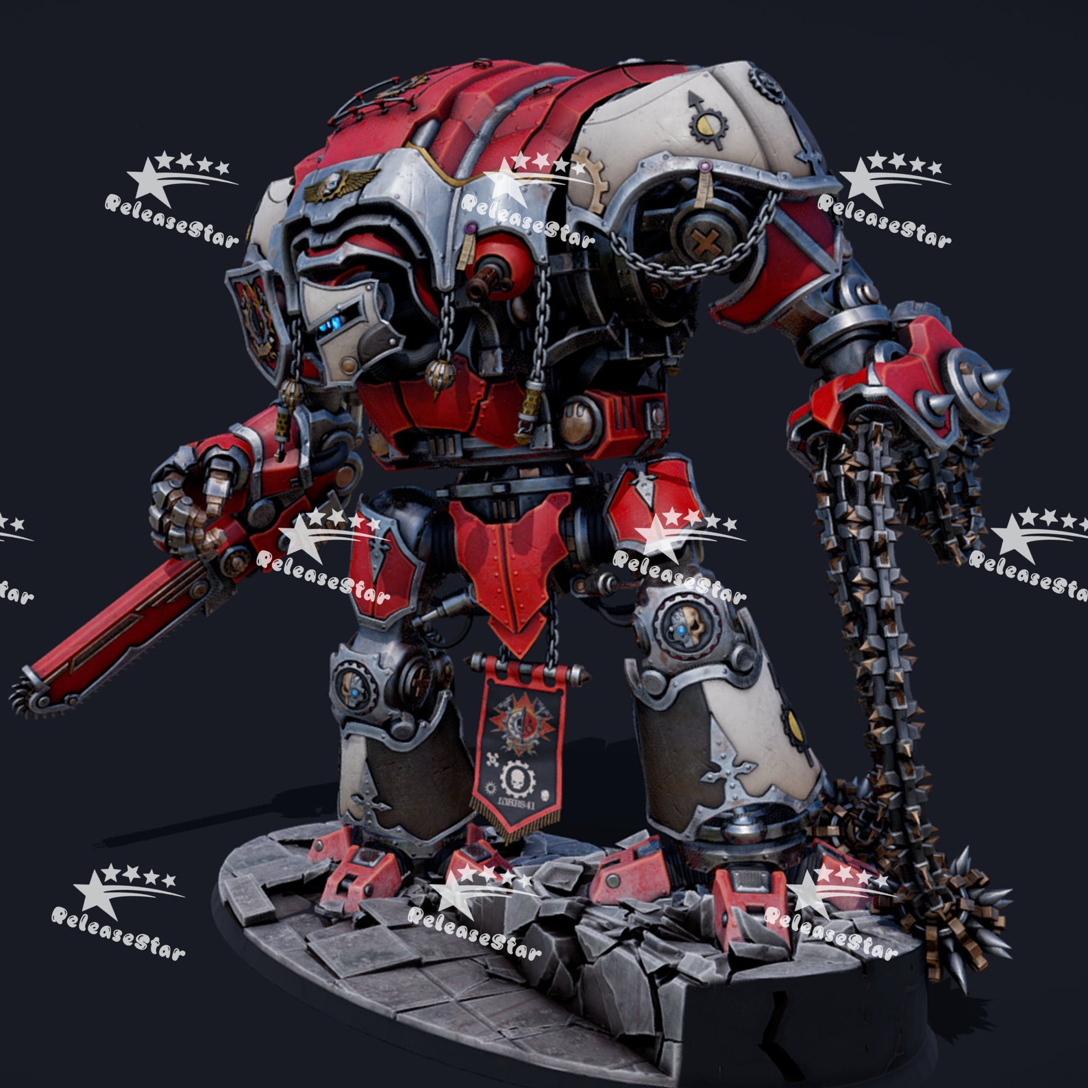 Imperial Knight House Taranis 3D Prints STL File - Etsy Canada