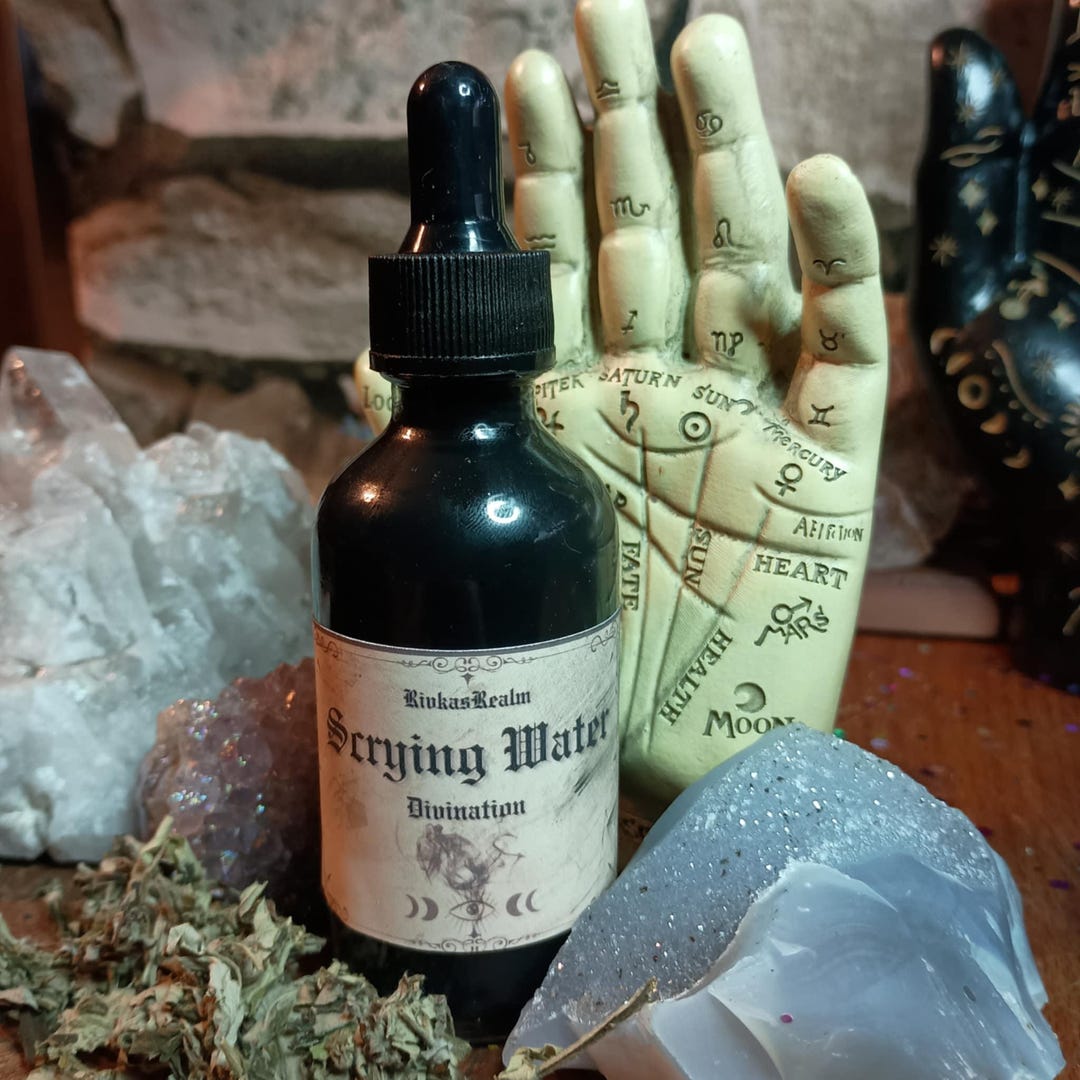 Scrying Water for Divination 2oz - Etsy