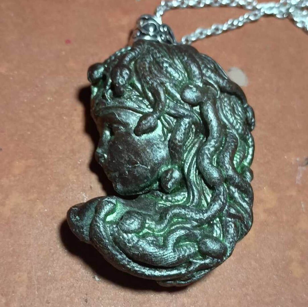 POWERFUL Medusa Reflective Ward Talisman - Etsy