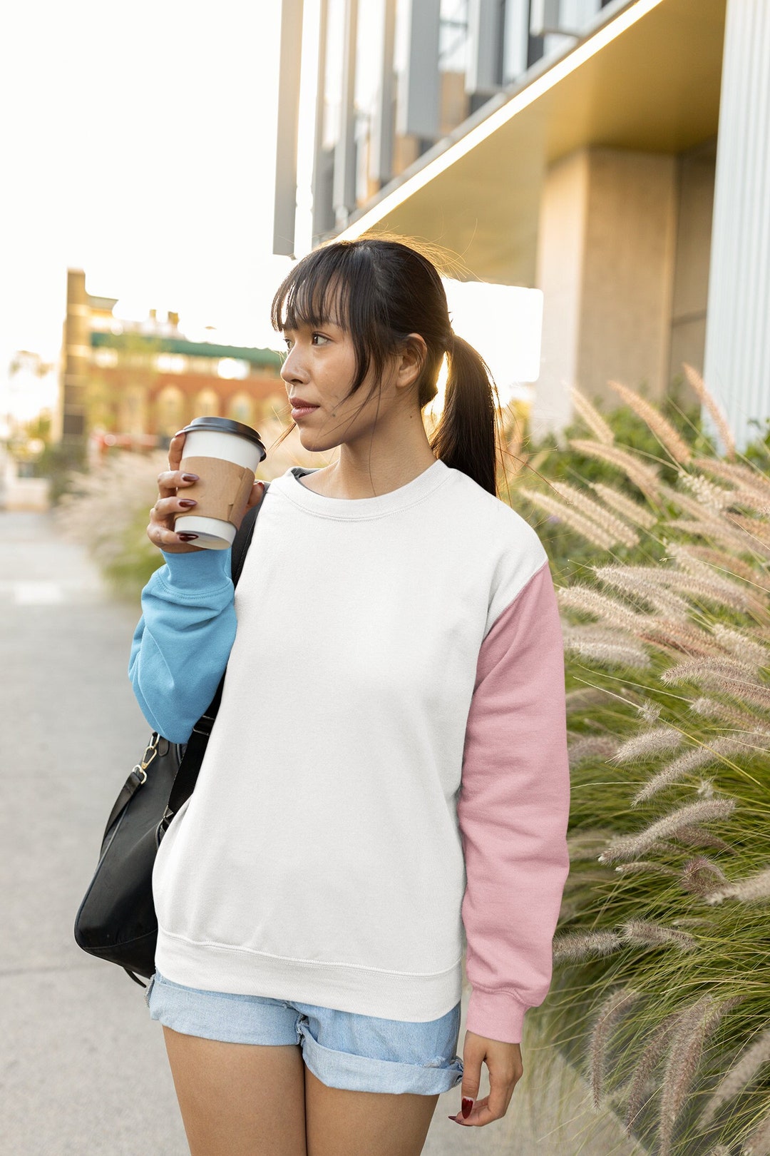 Subtle Trans Flag Sweatshirt T For Transgender Pride Flags Discreet
