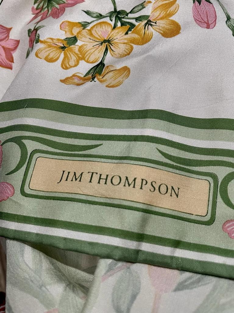 JIM THOMPSON Silk Scarf - Etsy