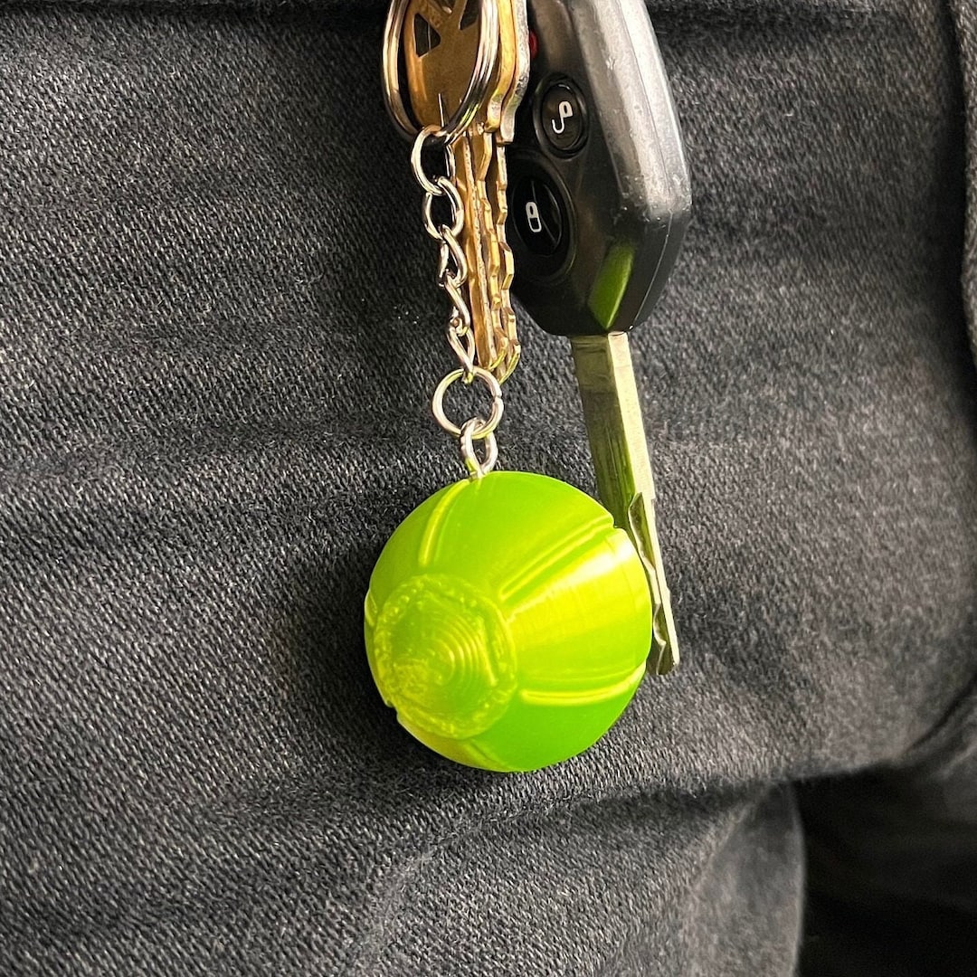 Italian Cowboys Spinning Metal Sphere 3D Printed Keychain - Etsy