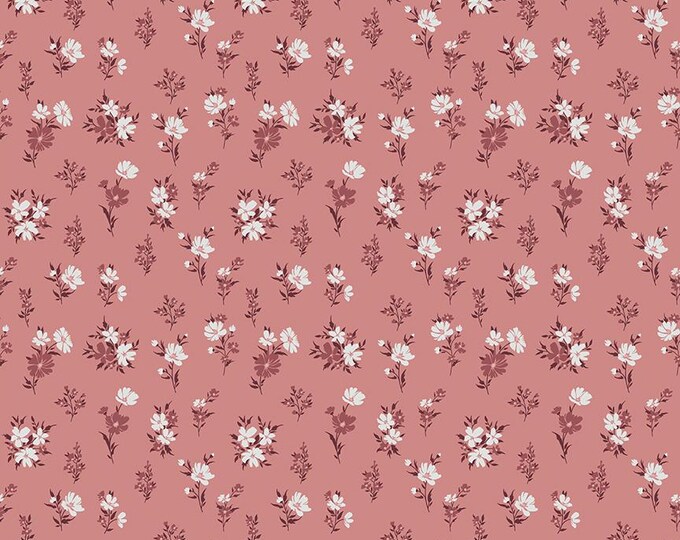 End of Bolt 34.5", Dots in Dusty Pink, A Walk on the Prairie by Melissa ...