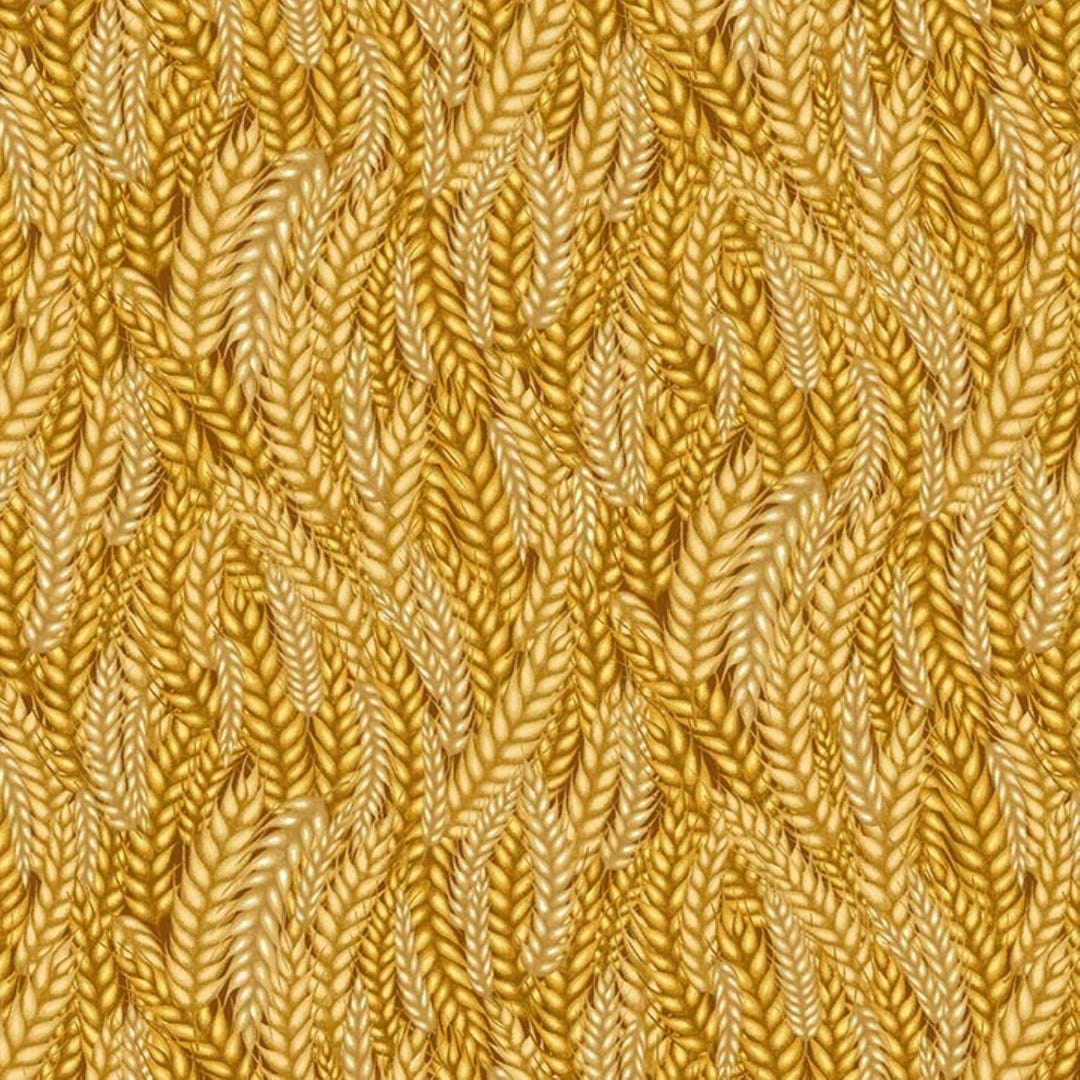 Wheat Texture, Chicken Shack by Jan Mott for Henry Glass & Co, Barnyard ...