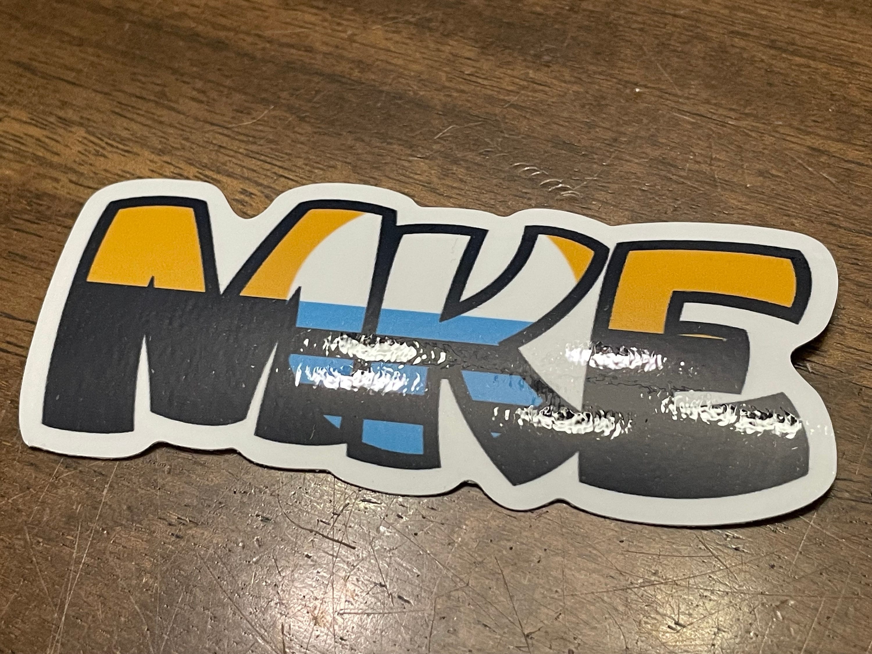 Milwaukee Peoples Flag MKE Sticker - Etsy
