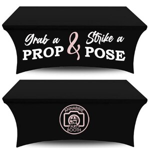 Custom Fitted Table Cloth, Props Table, Promotional, for Parties and ...