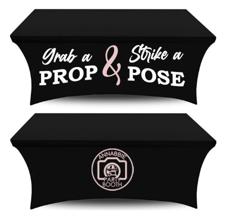 Custom Fitted Table Cloth, Props Table, Promotional, for Parties and ...