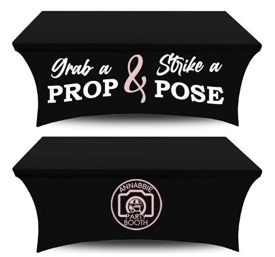 Custom Fitted Table Cloth, Props Table, Promotional, for Parties and ...