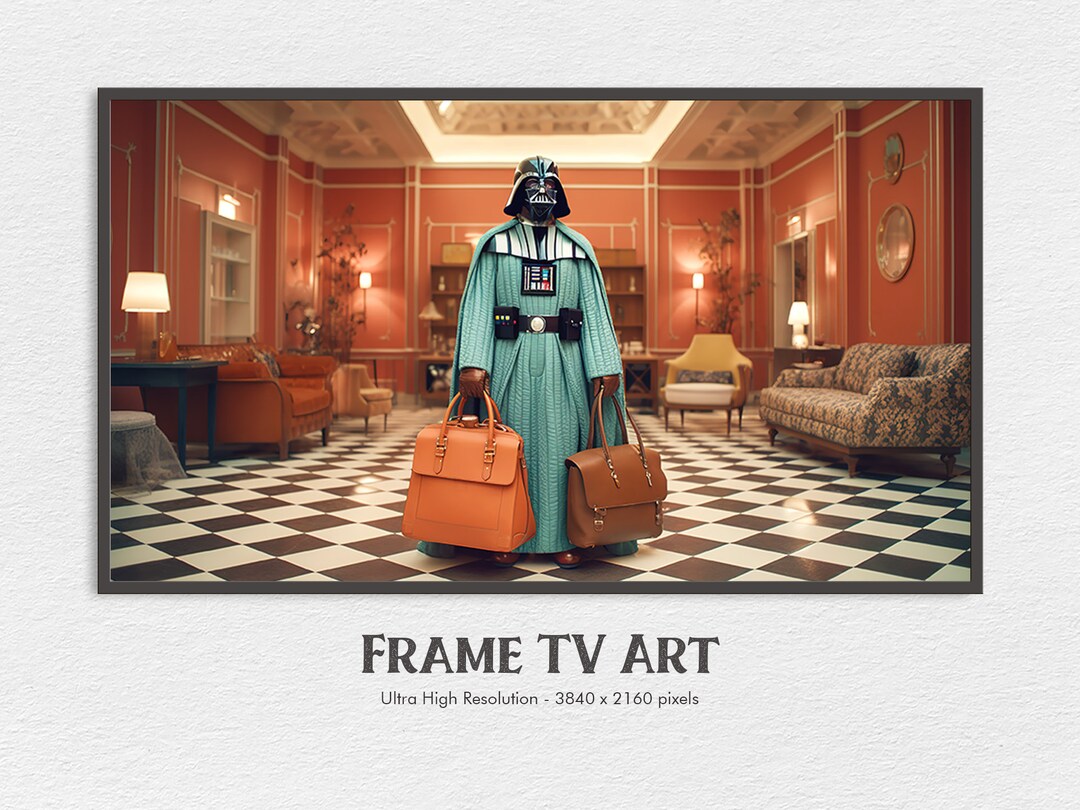 Samsung Frame TV Art | Darth Vader - Star Wars | Samsung TV Art ...