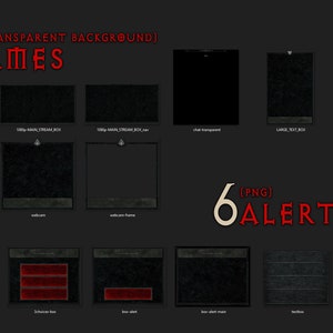 NEW Diablo 4 Twitch Stream Overlay Mega Pack Overlay Stream Pack for ...