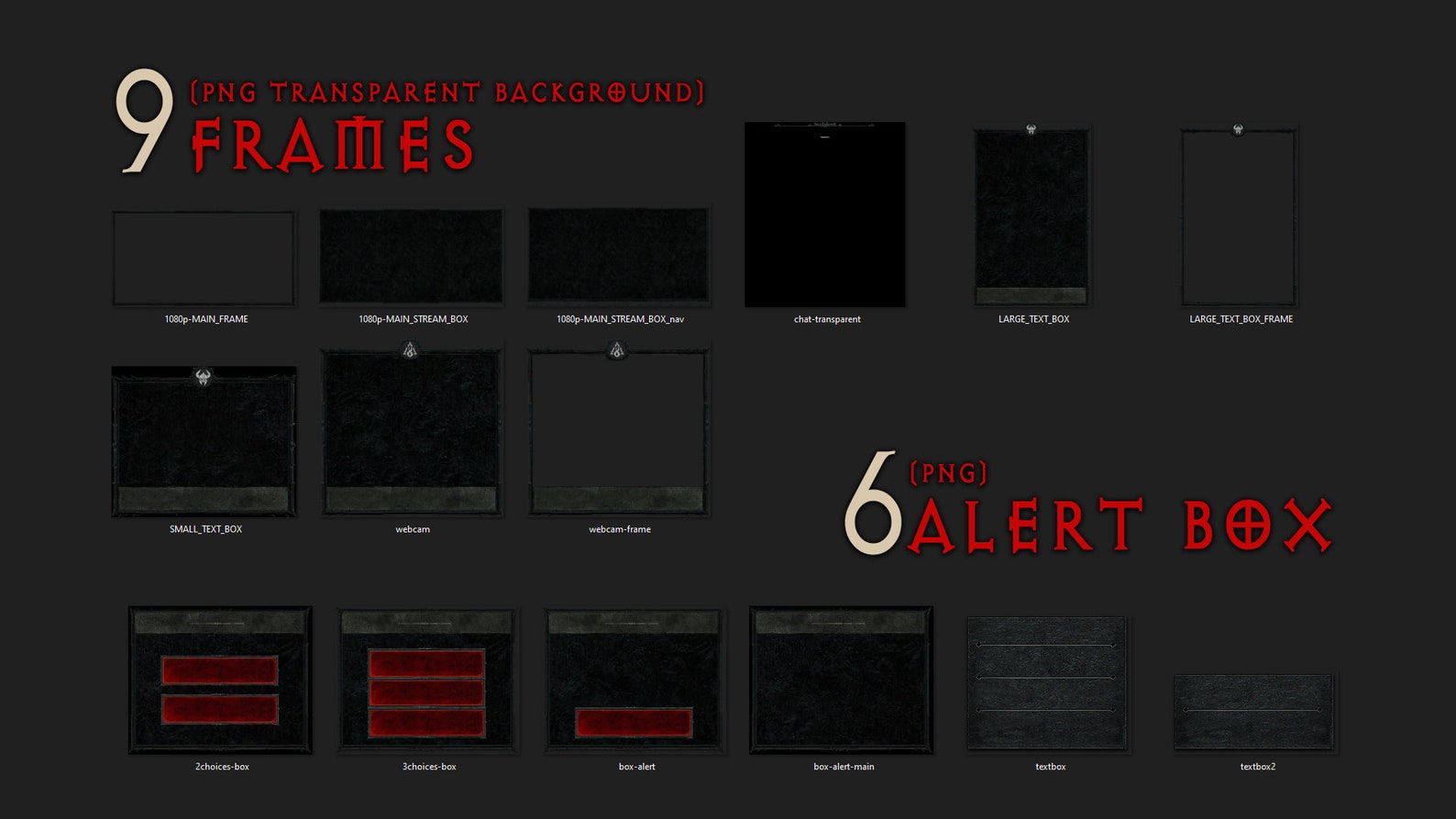 NEW! Diablo 4 Twitch Stream Overlay | Mega Pack | Overlay Stream Pack ...