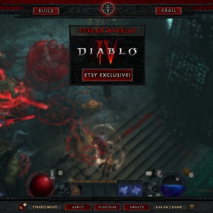 Diablo 4 Twitch Stream Overlay Mega Pack Overlay Stream - Etsy UK