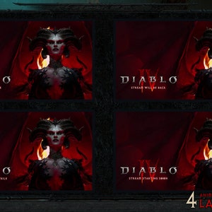 Diablo 4 Twitch Stream Overlay Mega Pack Overlay Stream - Etsy UK