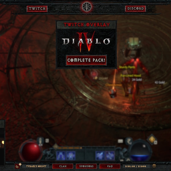 Diablo 4 Overlay - Etsy
