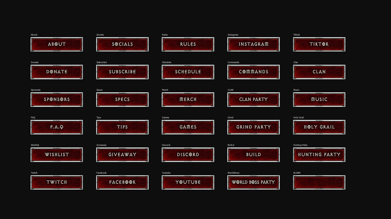 NEW! Diablo 4 Twitch Stream Overlay | Mega Pack | Overlay Stream Pack ...