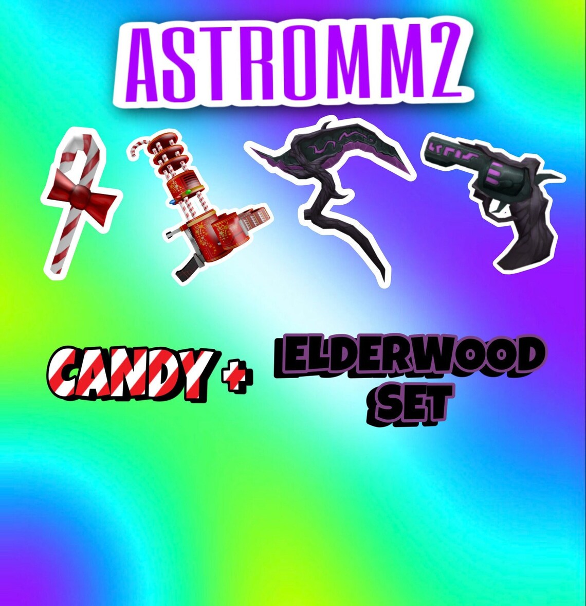 CANDY ELDERWOOD SET cheap & Fastest Delivery Mm2 - Etsy CANDY ELDERWOOD SET cheap & Fastest Delivery Mm2 - Etsy