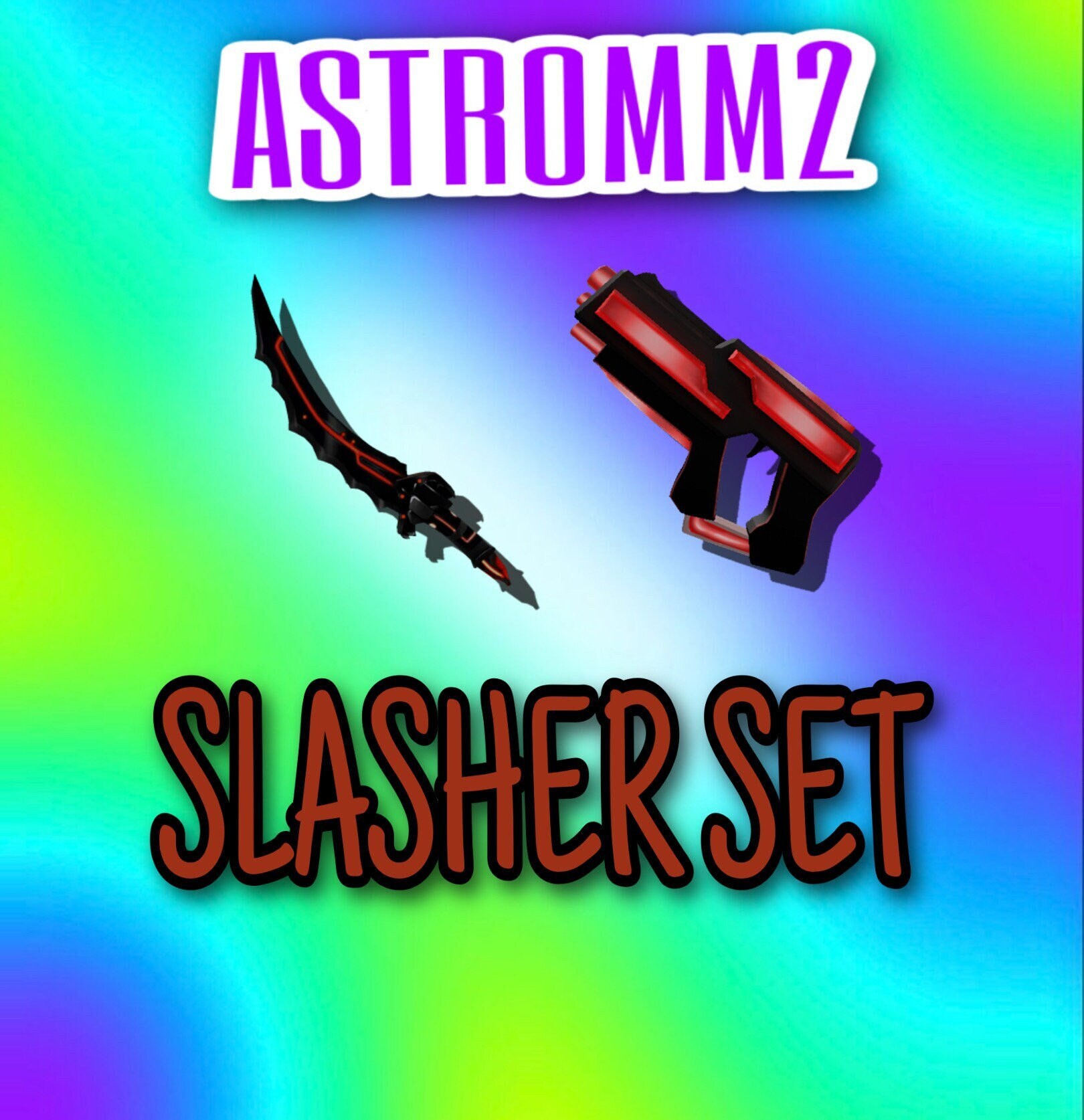 SLASHER SET MM2 very Cheap read Item Details - Etsy