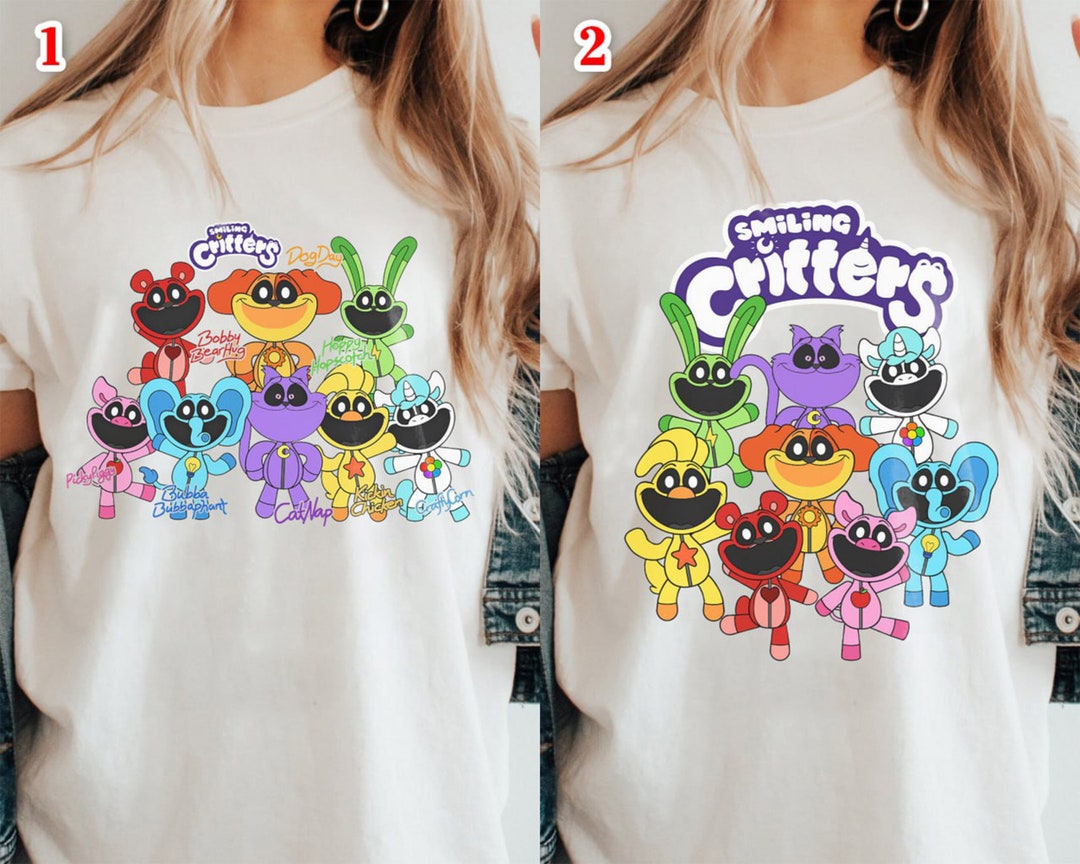 Poppy Playtime Chapter 3 Smiling Critters Catnap Shirt, Custom Poppy ...