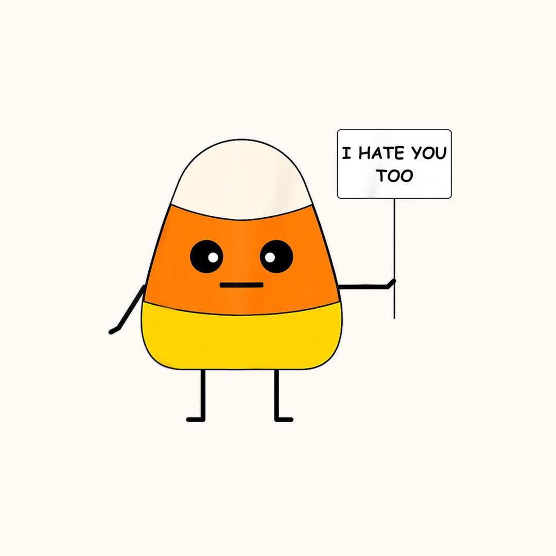 Candy Corn Funny I Hate You Too Team Candycorn Digital PNG - Etsy