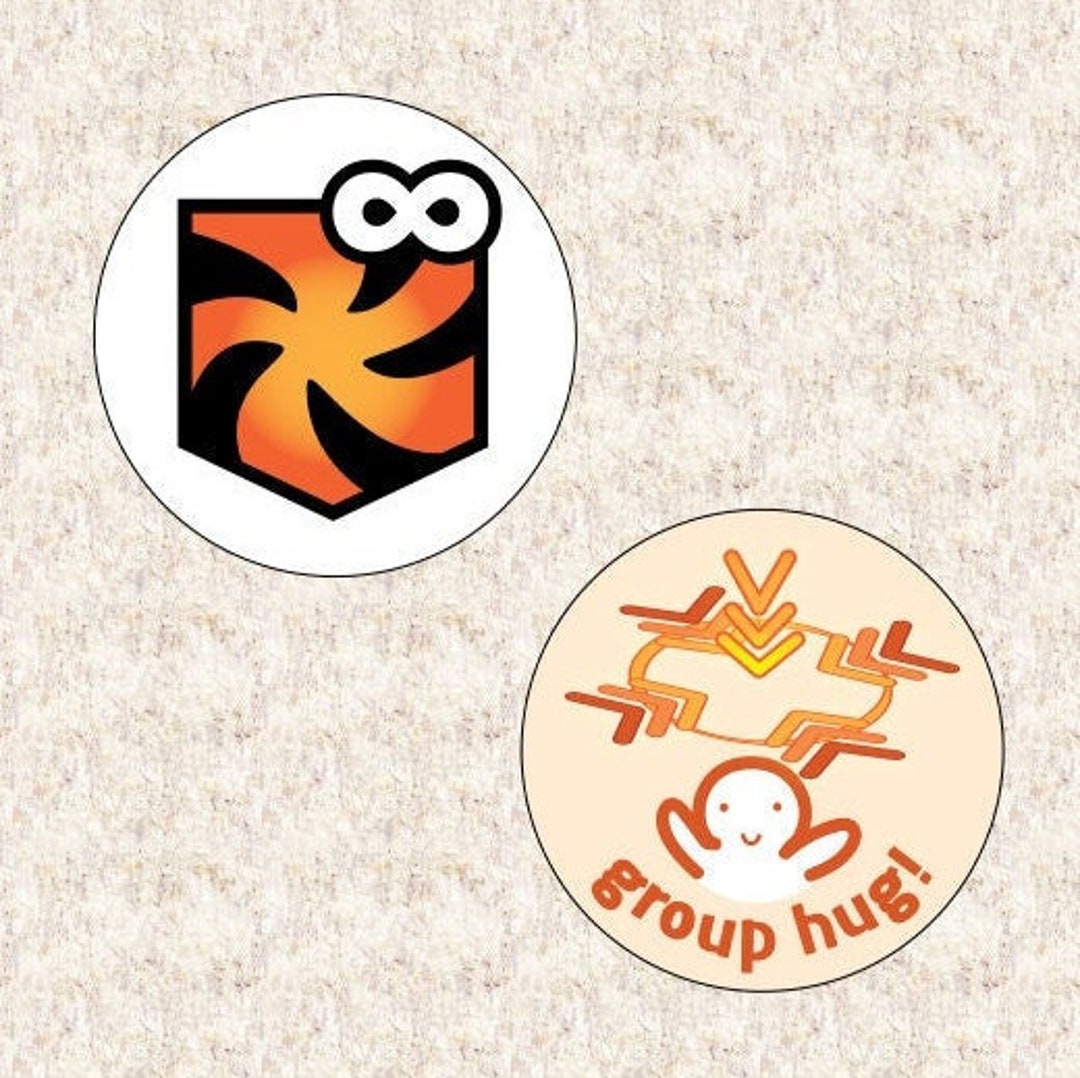 Vuln Stack & Group Hug 58mm Badge - Etsy